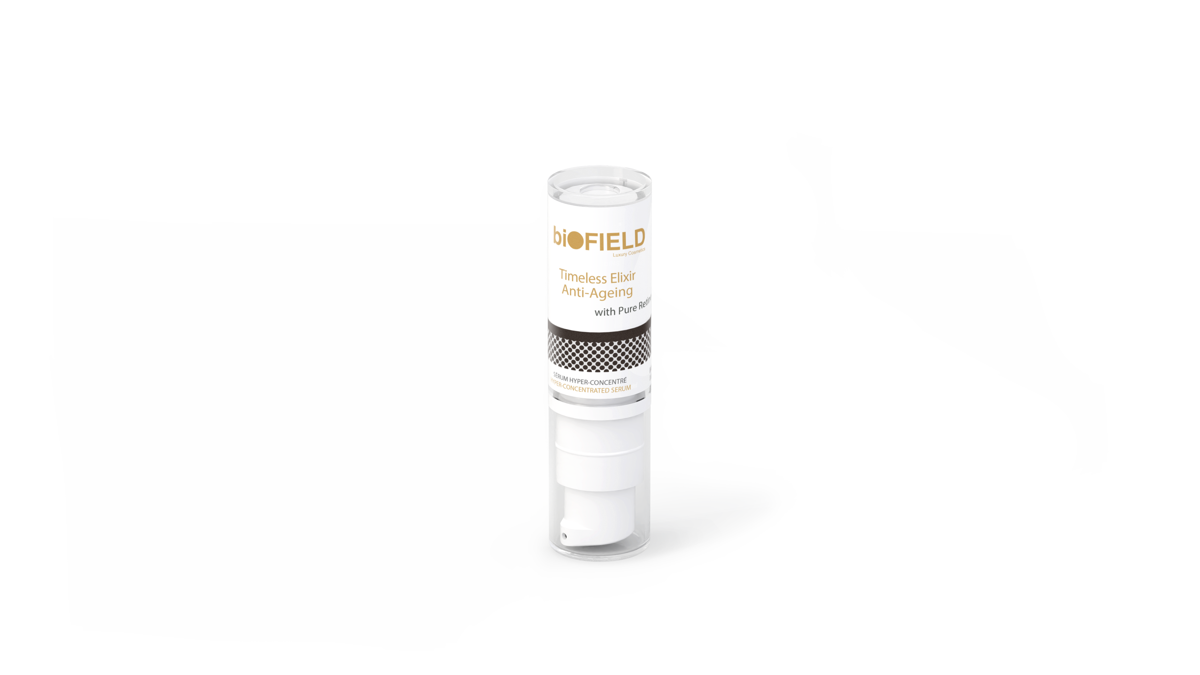 Activos Biofield Luxury Cosmética – Bases: Timeless Elixir, Luminous ...